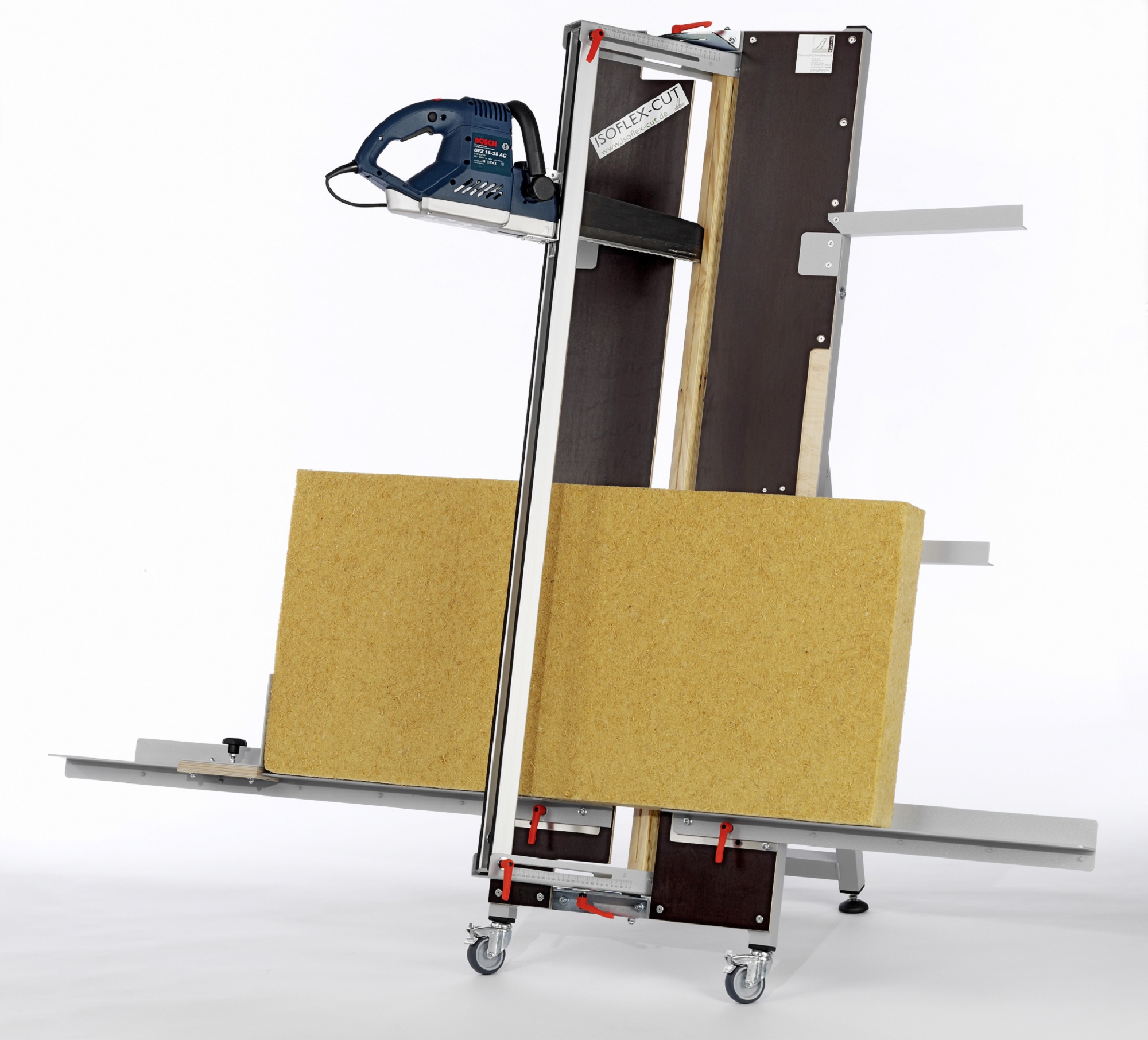 STEICOisoflex cut combi Schneidetisch inkl. Bosch Schwertsäge GFZ 16-35 AC | KRAFT Baustoffe Web ...