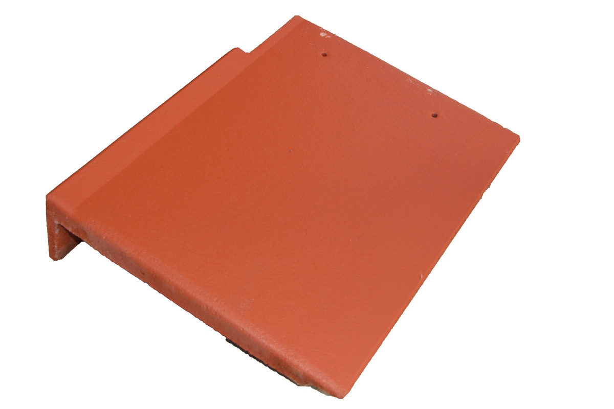 Braas Tegalit Protegon MATT Klassisch-Rot Ortgangstein 9.3 LI | KRAFT ...